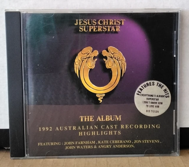 JESUS CHRIST SUPERSTAR The Album 1992 Australian Cast Emerald City 513 ...