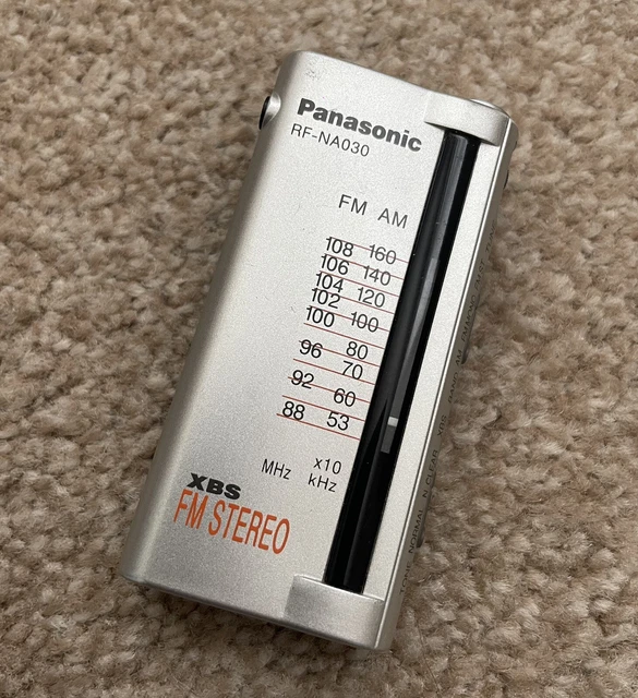 PANASONIC RF-NA030 FM Portable Radio Sport - stereo/AM 2 band radio ...