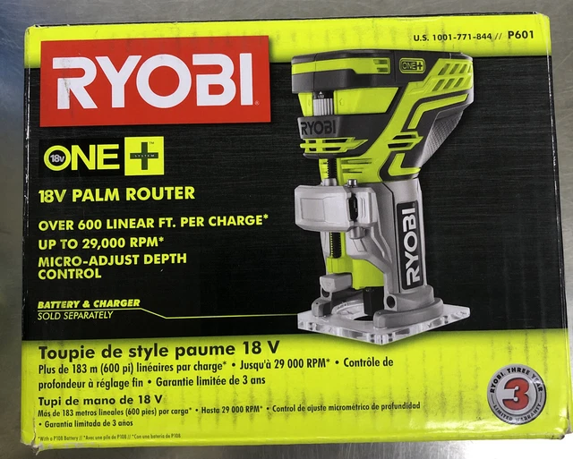 RYOBI ONE+ 18V Cordless Fixed Base Trim Router (Tool Only) P601 New in ...