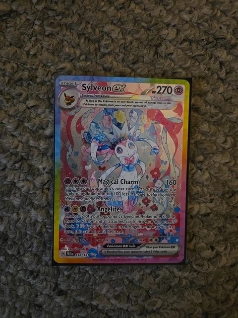 SYLVEON EX 156/131 Special Illustration Rare Prismatic Evolutions ...