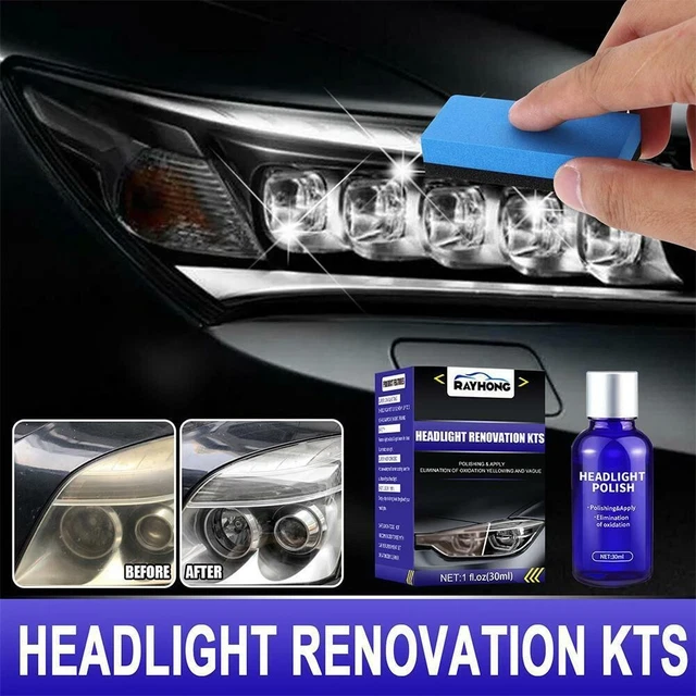 RESTAURATION FACILE ET efficace des phares de voiture améliore la ...