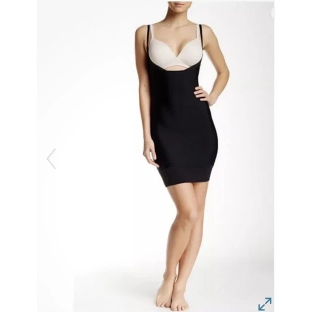 YUMMIE BY HEATHER Thomson black shaping slip shapewear sz. S NWT £28.54 ...