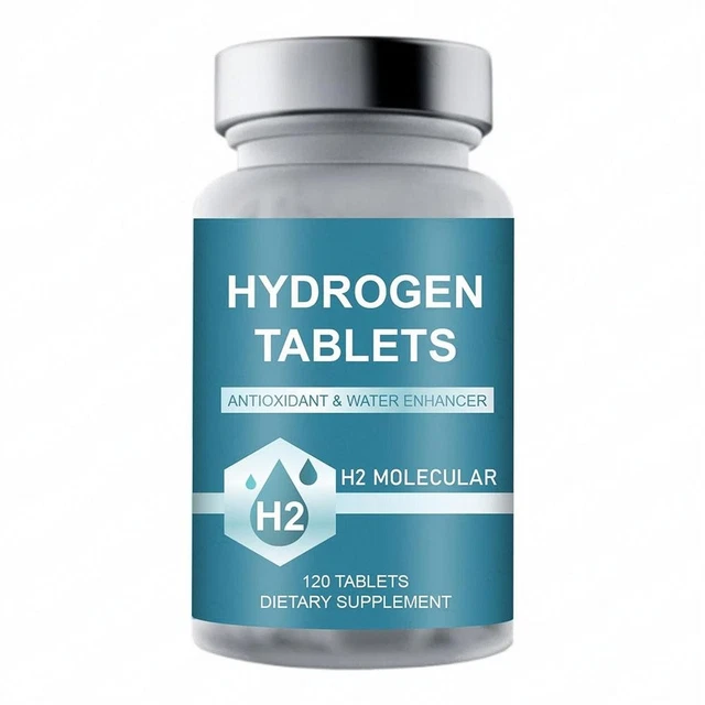 HYDROGEN TABLETS - 120 Tablets Hydrogen Water Capsule Tablets - 2025 £9 ...