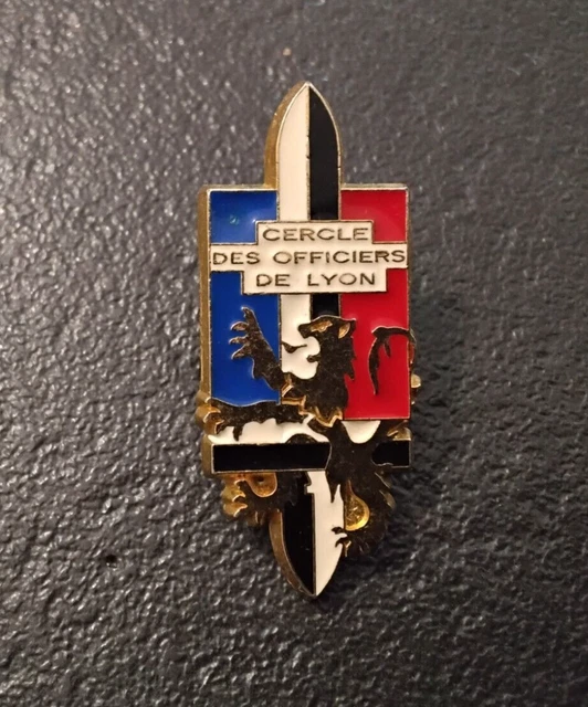 PINS ARMÉE MILITAIRE Cercle des Officiers de LyonTBE EUR 5,00 - PicClick FR