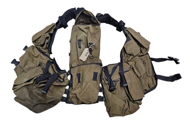 GENUINE SADF SF South African Army M83 Nutria Brown Assault Vest ...