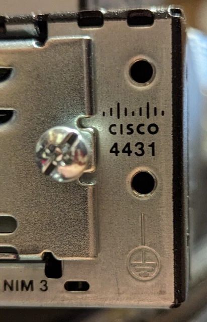 CISCO 4431 INTEGRATED Services Router ISR with installed modules $1,222 ...