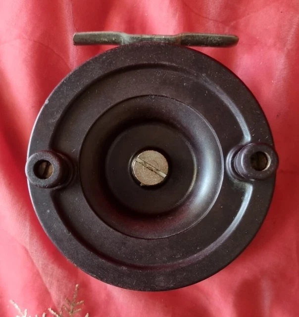 VINTAGE CAPSTAN FISHING Reel Patent Pend. 104780/37 - 10cm Diameter $25 ...