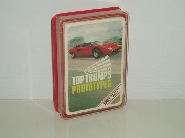 VINTAGE TOP TRUMPS Card Game by Dubreq "Prototypes" (Series 4). 1977-9 ...