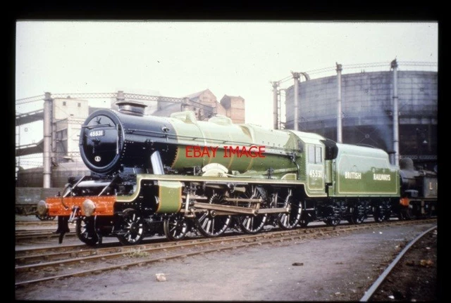 35MM SLIDE COLOUR RAIL BRM234 LMS CLASS PATRIOT 45531 1948 DERBY £3.50 ...