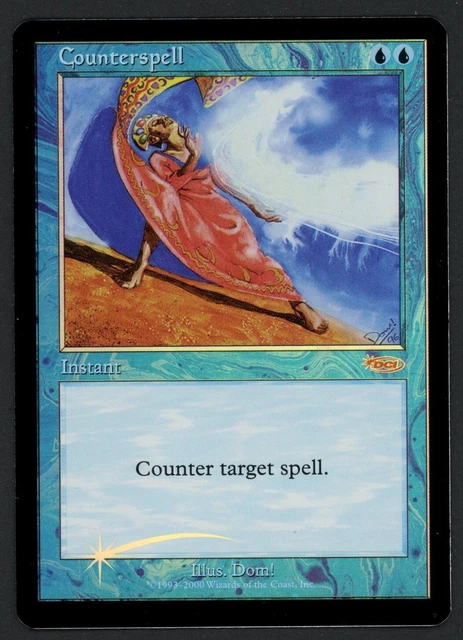 ***FOIL COUNTERSPELL JUDGE Promo (Light Indent)*** MTG Promo Magic Kid ...