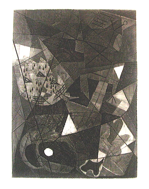 HENRI-GEORGES ADAM GRAVURE signée 1946 sculpture Berne Suisse ...