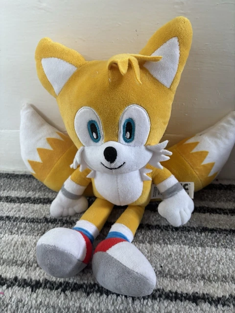 SONIC THE HEDGEHOG Tails Plush Soft Toy Teddy £6.96 - PicClick UK