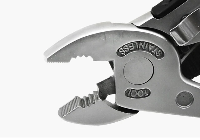 PORTABLE MULTI-FUNCTION ADJUSTABLE Wrench Jaw Screwdriver Pliers ...