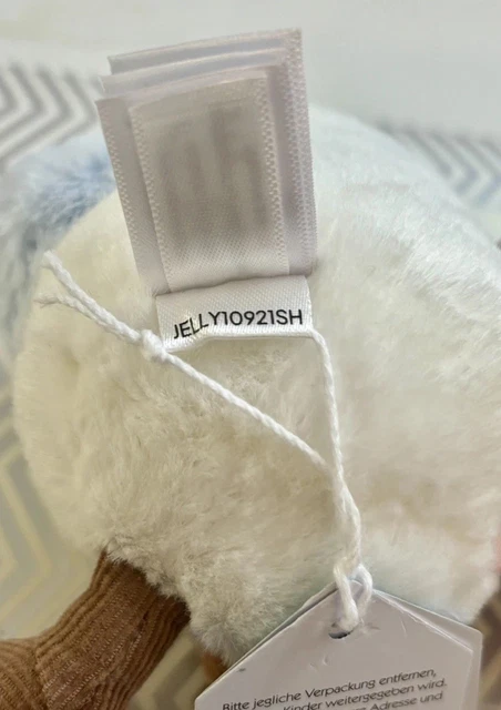 JELLYCAT AMUSEABLES TOASTIE Pink and White Marshmallows BNWT - Retired ...