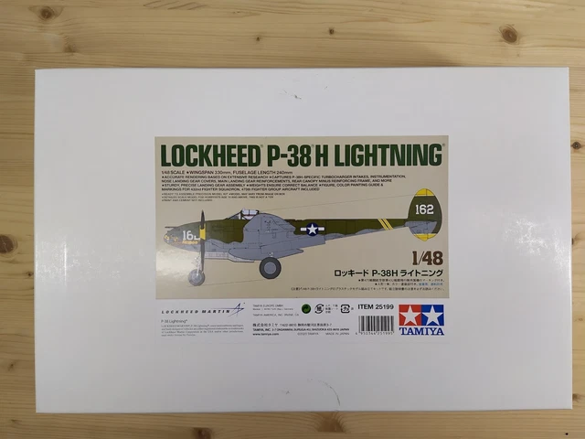 1/48 - LOCKHEED P-38H Lightning Limited Edition - Tamiya #25199 EUR 16 ...