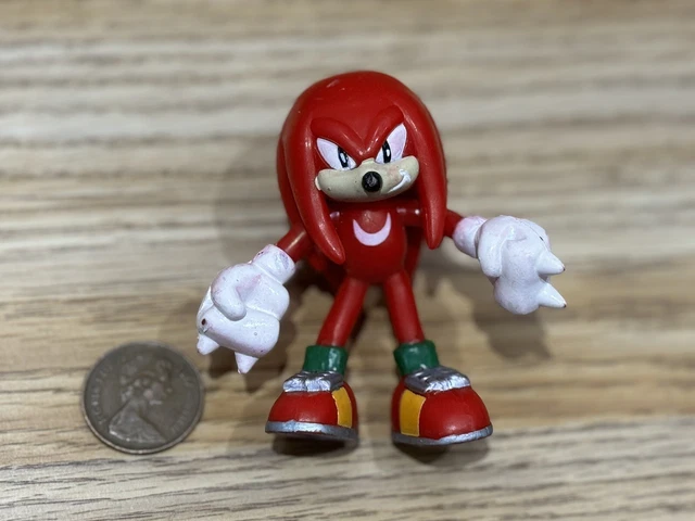 SEGA RARE KNUCKLES Sonic the Hedgehog 3" Bendable Figure £7.99 ...