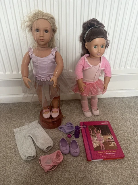 Our Generation Sydney Lee And Erin Ballerina Dolls £4 99 Picclick Uk