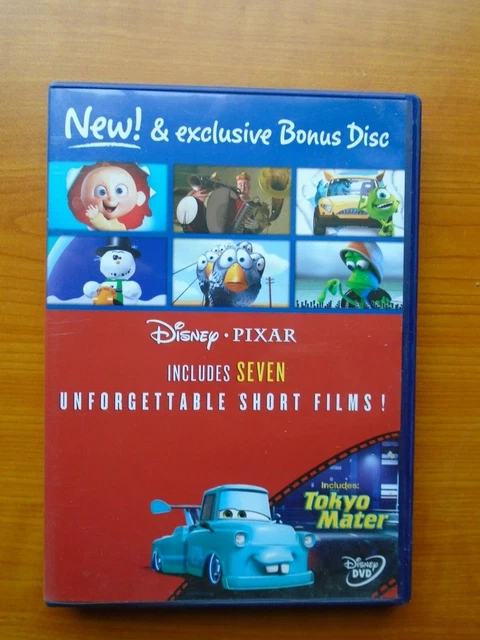 THE DISNEY PIXAR 7 Short Animation Films Collection (DVD, 2008) Bonus ...