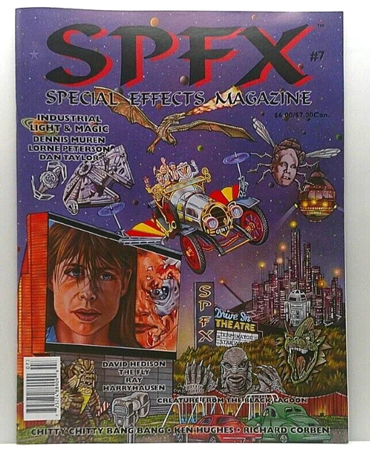 SPFX: MAGAZINE D'EFFETS Spéciaux #7 Terminator La Mouche Harryhausen ...