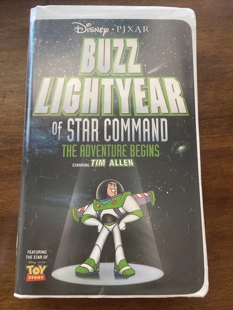 VHS - WALT Disney's - Buzz Lightyear Of Star Command - The Adventure ...