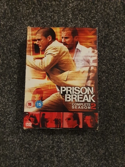 PRISON BREAK - Season 2 - Complete (Box Set) (DVD, 2016) EUR 2,33 ...