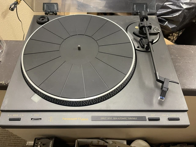 VINTAGE PARASOUND TTB700 Belt Drive Semi-Automatic Turntable Record ...