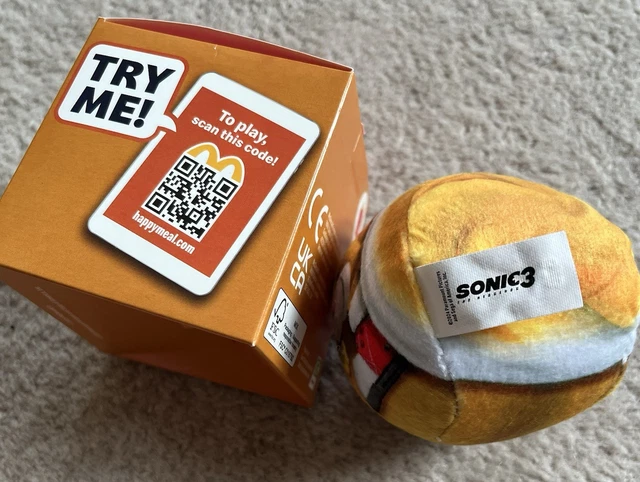 MCDONALDS 2025 TAILS from Sonic The Hedgehog 3 Happy Meal Toy £5.92 - PicClick UK