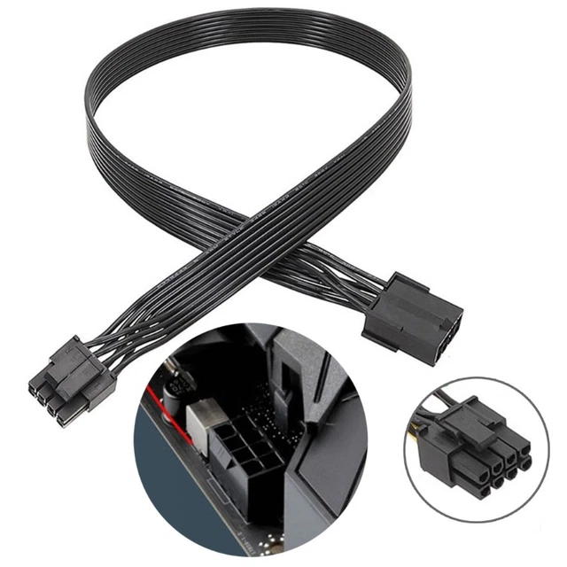 GRAPHICS CARD 6PIN/8PIN Female to Computer Mainboard 8PIn Male ...