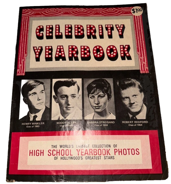 CELEBRITY YEARBOOK MAGAZINE Barbra Steisand Henry Winkler Dustin ...