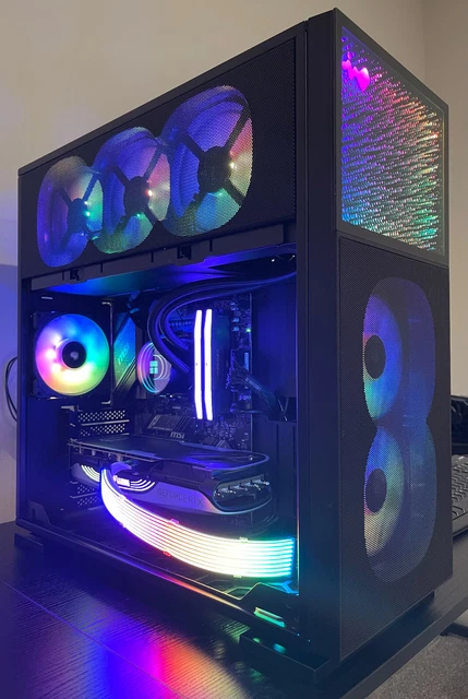 RYZEN 9 5900X RTX 4060 Custom Built Gaming PC 32GB RAM 2TB SSD WiFi HOT ...