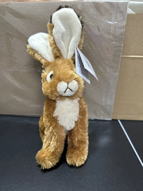 WILDLIFE ARTISTS, INC. 10" Plush Realistic JACK RABBIT Stuffed Animal ...