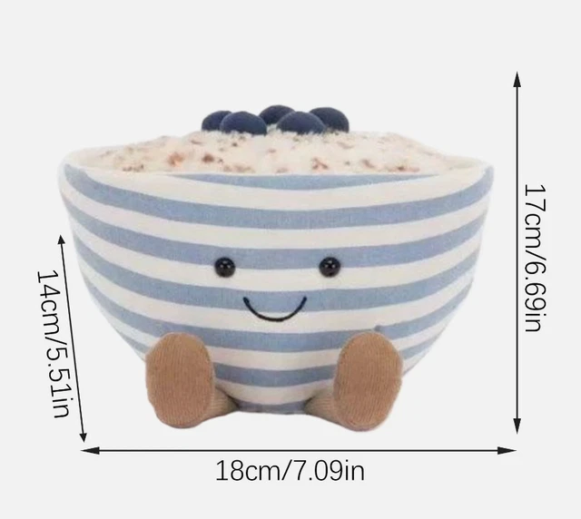 BNWT JELLYCAT AMUSEABLE Oats Porridge Plush Soft Toy Dust Bag £23.57 ...