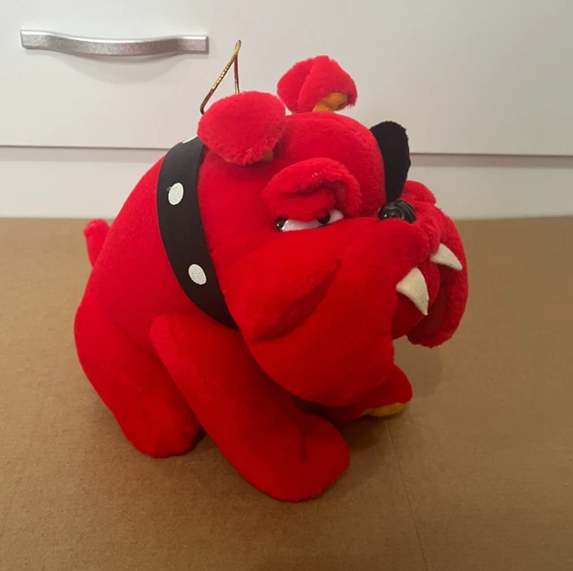 PMS ROCKY THE Red Bulldog Puppy Dog Soft Toy Plush 8" £12.99 - PicClick UK
