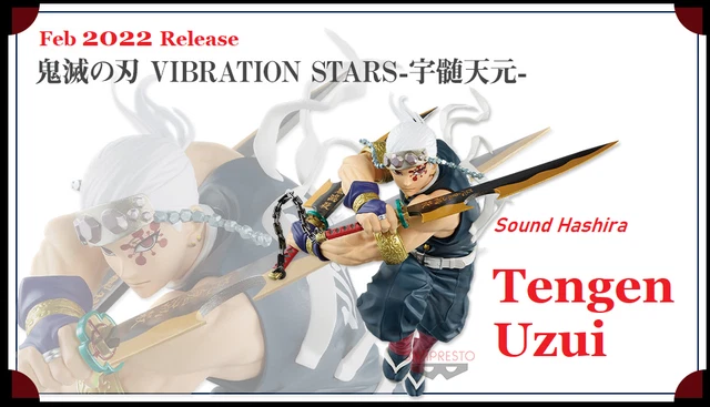 BANPRESTO TENGEN UZUI Figure-Sound Hashira-VIBRATION STARSDemon Slayer ...
