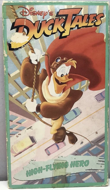 DISNEY DUCKTALES HIGH-FLYING Hero VHS 1991 Video Tape Duck Tale Buy 2 ...
