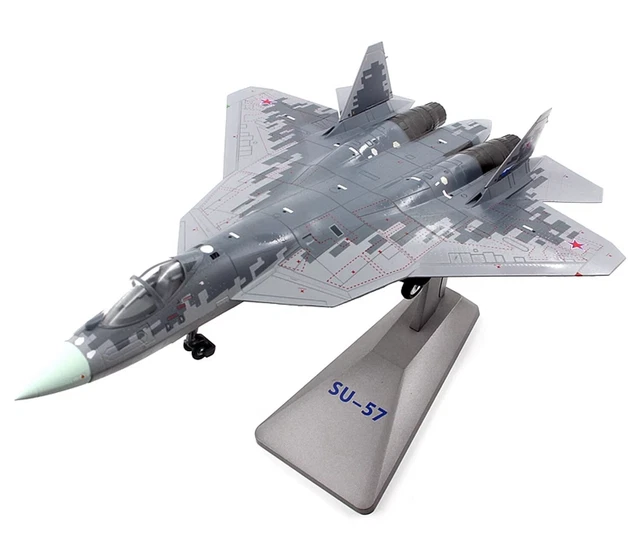 AF1 1/72 RUSSIAN Sukhoi SU-57 Heavy Fighter Aircraft Diecast Model $75. ...