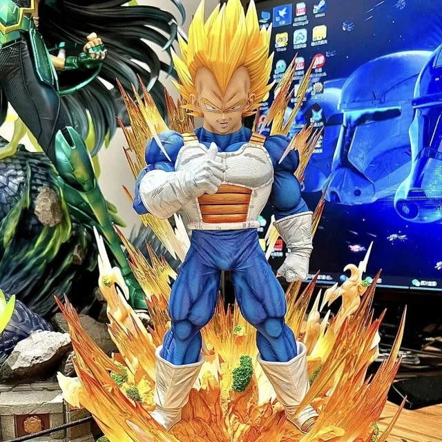 36CM SUPER SAIYAN 2 Vegeta Power Up Explosion Dragon Ball Z Figure NEW ...