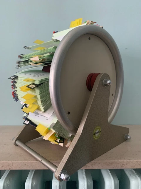 ANCIEN RÉPERTOIRE ROTATIF Columbia Très Bon État Métal Bakélite EUR 90 ...