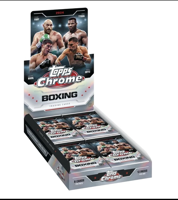 2024 TOPPS CHROME Boxing - Hobby Box 📦 | Presale | Trusted Seller £363. ...