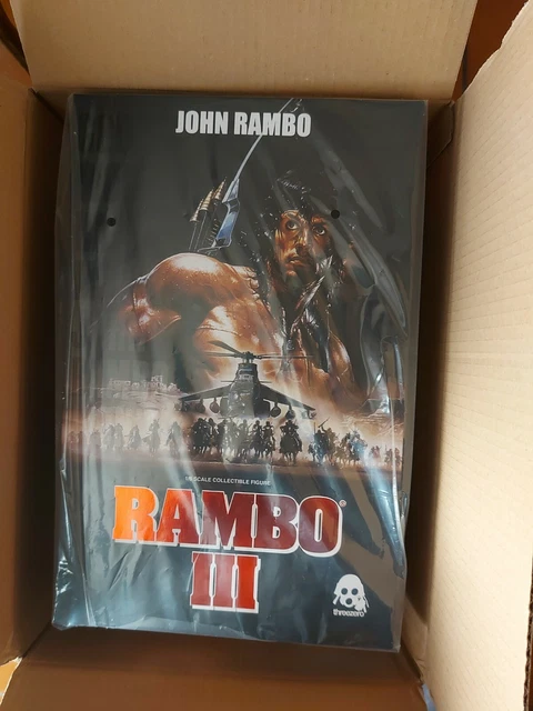 THREEZERO RAMBO III John Rambo Sylvester Stallone 1/6 Threezero £270.14 ...