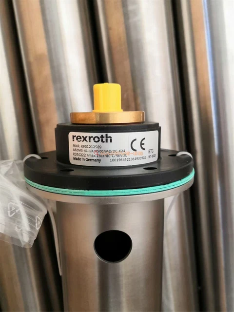 REXROTH TEMPERATURE SENSOR ABZMS41-1X/0500/M2/DC-K24 R901212589 $1,203. ...