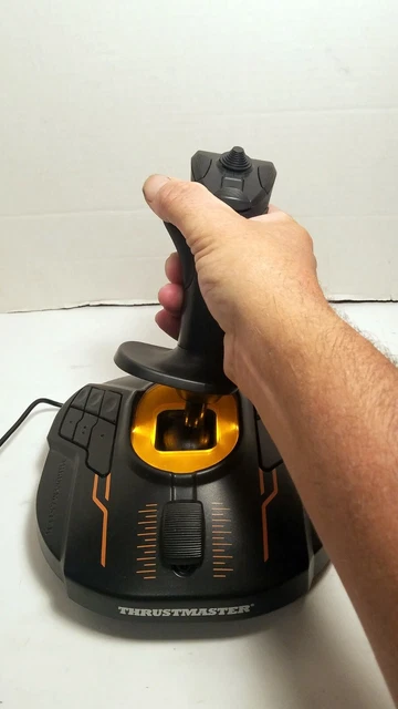 THRUSTMASTER T16000M FCS Joystick Flight Simulator Controller Usb Mint ...