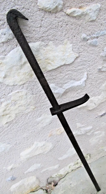 OUTIL ANCIEN DE tonnelier DAVIER serre-joint FER Longueur 94 cm EUR 19 ...