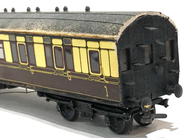 KIT BUILT PLASTIC Flush Sided Gwr Push Pull 1St/3Rd Composite Brake ...