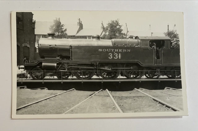 RAILWAY LOCOMOTIVE PHOTOGRAPH- L Class - Southern 331 - F270 £3.99 ...