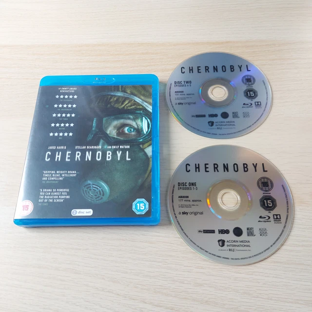 CHERNOBYL COMPLETE SERIES 1 Blu-ray 2019 + Special Features Sky/HBO ...