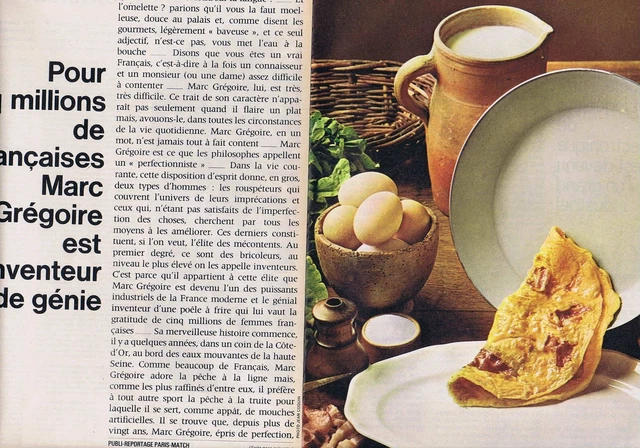 COUPURE DE PRESSE Clipping 1964 Marc Grégoire l'inventeur de Téfal (3 ...