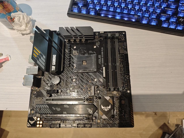 ASUS TUF GAMING B550-PLUS AMD B550 Socket AM4 ATX Motherboard £73.50 ...