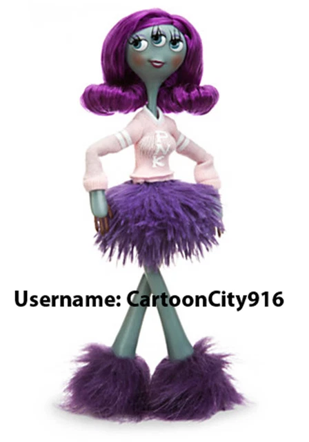 DISNEY STORE PIXAR Monsters University 11" Heather Olson Doll PNK ...