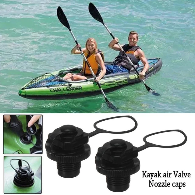 INFLATABLE BOAT INFLATABLE Pump Adapter Nozzle Caps Mattress Valves Air ...